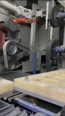 China 6 Axis Robotic Grinding Machine for Aluminum Alloy Smart Lock Covers Surface Finishing for sale