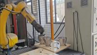 China 6 Axis Robotic Polishing Machine Automatic Brushing 110V/220V/380V for sale