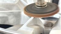 China PLC Robotic Grinder Automatic Machine 220V for Aluminum Alloy Wheels for sale