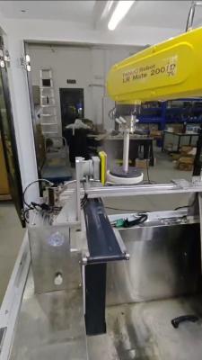 China Plastic Automotive Parts PLC Deburring Robot for Grinding / Surface Finishes for sale