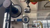China Robot Precision Grinding and Polishing for Motorcycle Engine Aluminum Alloy Cover Housing for sale