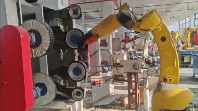 China Robotic Grinding Cell Delivering Consistent Machining Results and Performance in Grinding Zinc Alloy Bathroom Hardware Accessories for sale