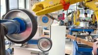 China Robotic Grinding Automation Engineered for Stable Grinding Performance and Consistent Surface Finishing in Stainless Steel Faucet Production for sale