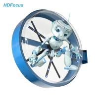 China Dual Sides Outdoor 3D Hologram Led Fan Cloud Control Hologram Advertising Equipment Holographic Fan Projector for Shops Events for sale