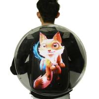 China Newest 3d Hologram Fan Backpack  Led Fan 32cm 42cm 50cm 65cm for Advertisement  Hologram Projector Display Equipment for Event for sale