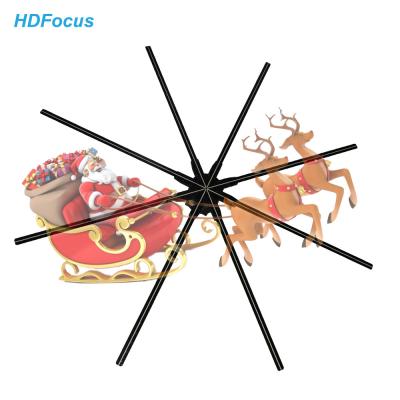 China Hologrammefull Hd 3d Holographic Led Fan 180cm 3d Hologram Outdoor Advertising for sale
