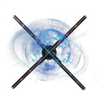 China Top Quality 3d Hologram Fan  65cm Advertising Wall 3d Holographic Fan 3d Hologram Projector for sale