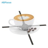 China HDFocus 65cm HD Holographic Display 224 Spinning 3D Projector LED Advertising Hologram Fan Marketing for sale