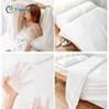 China White Disposable Bath Towel Hotel Bath Towel 200gsm Plain Design For Home Hotel Use for sale