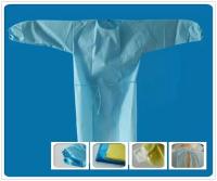 China Nonwoven Disposable Isolation Gowns Surgical Isolation Gowns  ISO for sale