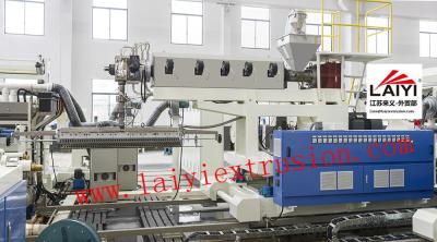 China Plastic Lamination Machine Parts / ABS Mono Layer Plastic Sheet Extruder Machine for sale