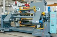 China Laiyi Extrusion Laminating MachineLine Components-Double Station Turret Shaftless Unwinder and Rewinder for sale