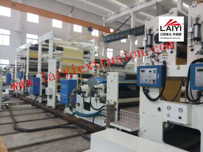 China Non Woven Coating Extrusion Laminating Machine For 1200mm/1400mm/1700mm for sale