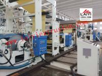 China Double Shaft Automatic Lift Extrusion Laminating Machine For Non Woven Fabric for sale