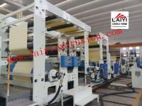 China Sheet Extrusion Coating Double Sided Laminating Machine With Cutter for sale