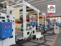 China PP Film Extruder Commercial Laminating Equipment Hydraulic Lamination Structure Design for sale