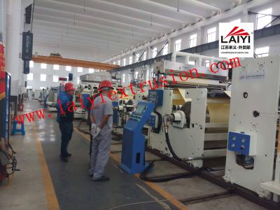 China Shoes Material Hot Melt Sheet Coating Machine For 3-6 Inch Paper Core for sale
