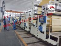 China Automatic Adhesive Extrusion Coating Machine , Multi - Function Adhesive Coating Machine for sale