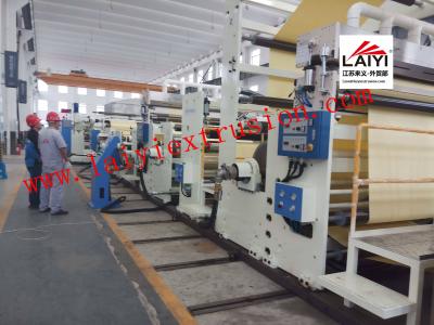 China Automatic Adhesive Extrusion Coating Machine , Multi - Function Adhesive Coating Machine for sale