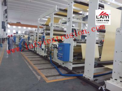China Hight Speed PET Coating Industrial Laminating Equipment 1200/1400/1700mm Width for sale
