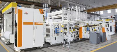 China High Speed 350m/min Double Sided Release Paper Extrusion Laminating Machine for sale