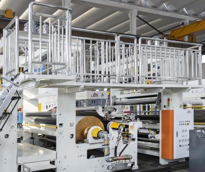 China High-Profile Double Sided Release Paper Extrusion Laminating Machine for sale