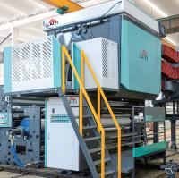 China Automatic Fast Speed Grid Release Film Extrusion Laminating Machine for sale