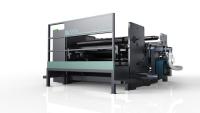 China Newly Designed Grid Release Film Extrusion Laminating Machine for sale