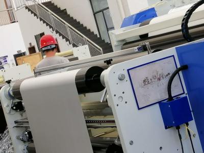 China Chill - Roll Unit Film Laminating Automatic Machine With Precise Temperature Control In White and Blue for sale