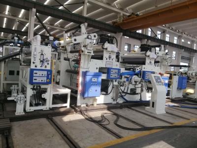 China Multi Layers Thermal Automatic Lamination Machine , Max Φ800mm Heat Laminator Machine In White And Blue for sale
