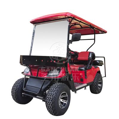 China Outdoor Playground Price Chinese 4 Seat 4 Wheel Drive Mini Mobility Off Road Buggy 4X4 Car Electric Guided Golf Cart For Sale for sale