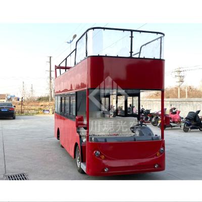 China Popular amusement fair park attraction equipment entertainment children tourist bus train for sale 5390*1710*3060mmH for sale