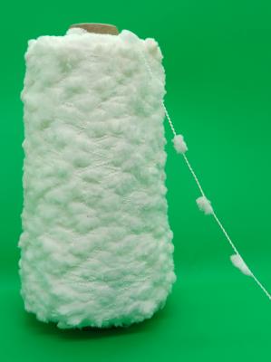 China Polyester Nylon Feather Yarn Crocheted With Mutiple Filament Pile Bath Robe for sale