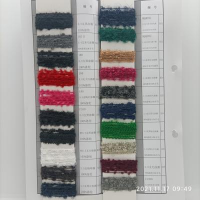 China Acrylic Polyester Novelty Yarn Fancy Twisted Boucle Yarn for sale