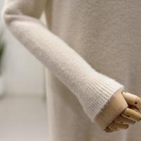 China Sweater Nylon Hairy Yarn 1.3cm Long Streight Pile for sale