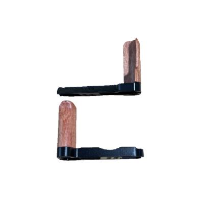 China Wooden side grip for cameras photography equipment accessories custom designs available for sale