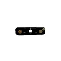 China CNC Precision Machined Bracket Base  Aluminum Alloy with Black Anodized Finish  Customization Available Based on Drawings for sale