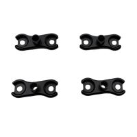China Custom CNC Machined Aluminum Alloy Two Hole Connectors  CNC Milling and Turning Manufacturing for sale