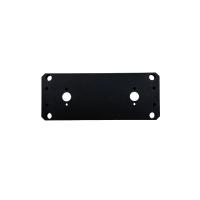 China Custom CNC Machining of Non Standard Stainless Steel and Aluminum Alloy Precision Dual Hole Mounting Plates for sale
