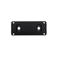 China Custom CNC Machining of Non Standard Stainless Steel and Aluminum Alloy Precision Dual Hole Mounting Plates for sale