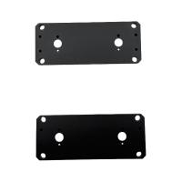 China Custom CNC Machining of Non Standard Stainless Steel and Aluminum Alloy Precision Dual Hole Mounting Plates for sale