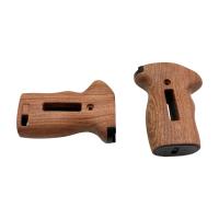 China Solid Wood Camera Cage Handle  Compatible with Mirrorless Cameras  Non slip  Wear Resistant for sale