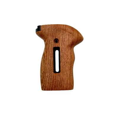 China Solid Wood Camera Cage Handle  Compatible with Mirrorless Cameras  Non slip  Wear Resistant for sale
