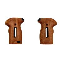 China Solid Wood Camera Cage Handle  Compatible with Mirrorless Cameras  Non slip  Wear Resistant for sale