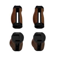 China L shaped quick release camera grip made of CNC aluminum alloy and solid wood is durable and can be customized for sale