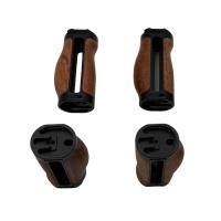China L shaped quick release camera grip made of CNC aluminum alloy and solid wood is durable and can be customized for sale
