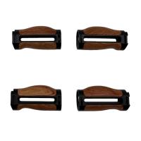 China L shaped quick release camera grip made of CNC aluminum alloy and solid wood is durable and can be customized for sale