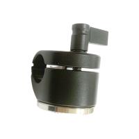China High Precision CNC Aluminum Alloy Tube Clamp Wear Resistant Non Slip Design A Stable Connector for Photographic Equipment for sale