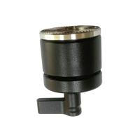 China High Precision CNC Aluminum Alloy Tube Clamp Wear Resistant Non Slip Design A Stable Connector for Photographic Equipment for sale