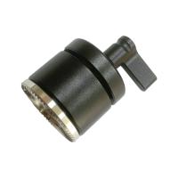 China High Precision CNC Aluminum Alloy Tube Clamp Wear Resistant Non Slip Design A Stable Connector for Photographic Equipment for sale